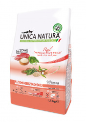 Unica Natura Cat Indoor Lamb, rice and peas | HappyPet.cz